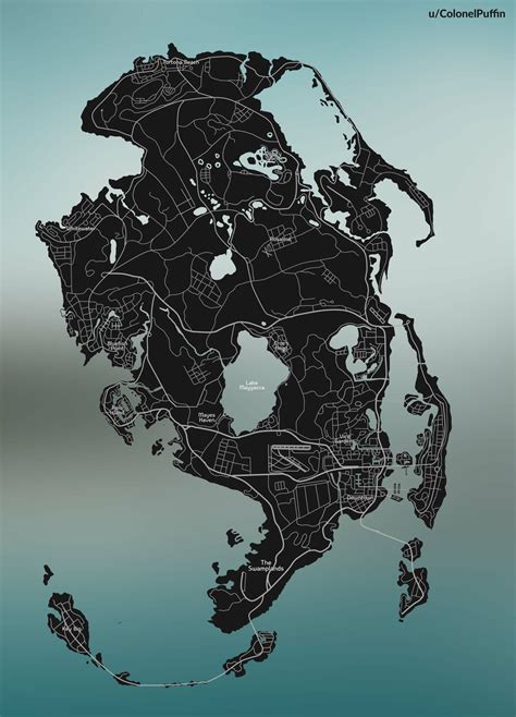 Gta 6 Map Leaked Including Vice City Locations And Activities