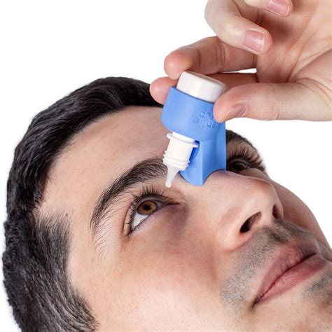 Gentledrop Eye Drop Guide Precision Aid For Targeting Eyedrop Bottles Doctor Invented