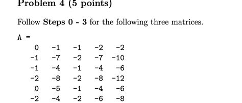 solved problem 4 5 points follow steps 0 3 for the