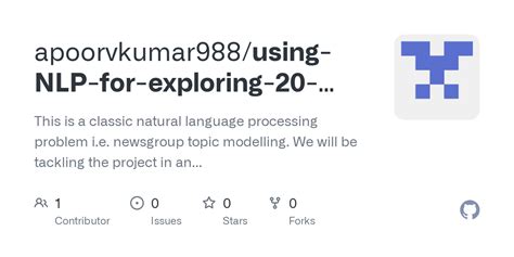 GitHub Apoorvkumar Using NLP For Exploring Newsgroup Dataset This Is A Classic Natural