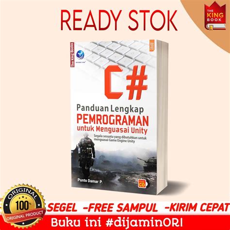 jual buku panduan lengkap pemrograman c untuk menguasai unity segala