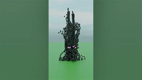 Blender Minecraft Enderman Animation Shorts Youtube