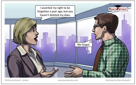 Cartoon Gdpr Right To Be Forgotten Teachprivacy Gdpr Training Funny Memes Cartoon Funny