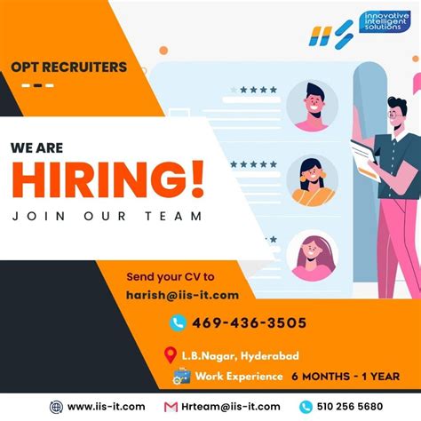Bhargavi K On Linkedin We Are Hiring Opt Recruiters