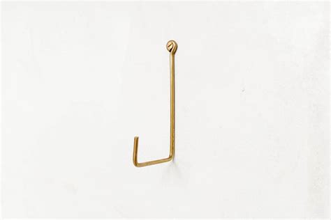 Fog Linen Brass Single Hook Medium Campover