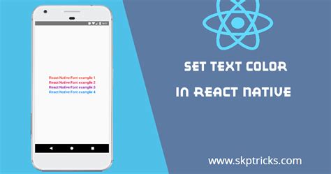 Set Text Color In React Native