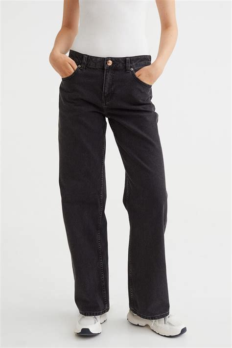 Wide Low Waist Jeans