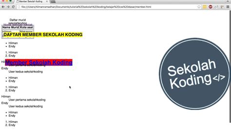 18 Z Index Pada Css Youtube