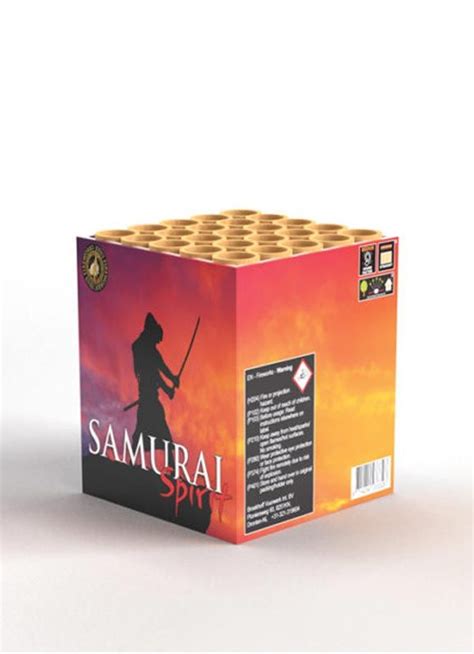 Firework Cake Samurai Spirit 25 Shot 20 Seconds