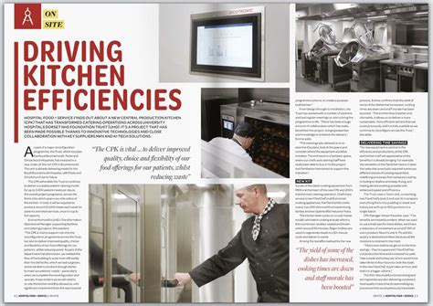 Its Always Nice To See A Project Make The Press And The Latest Edition Of Hospital Food