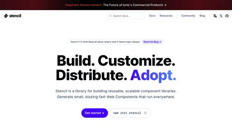 Stencil Future Proof Web Components For Any Framework Mainstream