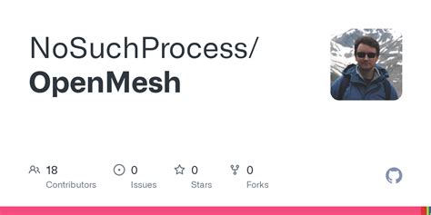 GitHub NoSuchProcess OpenMesh