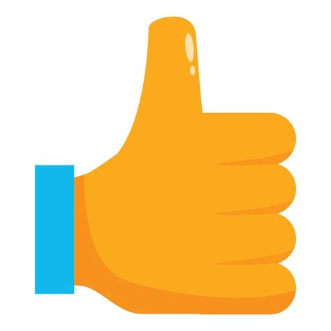 Thumbs Up Emoji Vector Art Icons And Graphics For Free Download