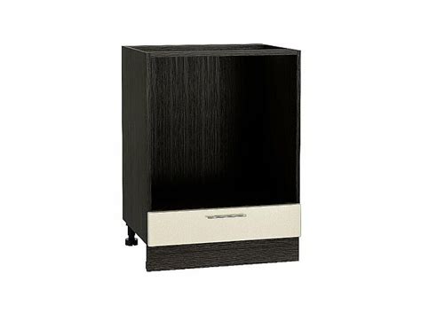 Шкаф нижний под духовку Валерия М Бежевый металлик Graphite 816 600 474 купить недорого по цене