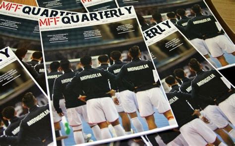 Монголын хөлбөмбөгийн холбооны албан ёсны сэтгүүл “mff Quarterly”