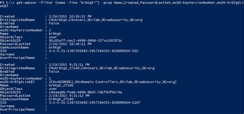 Krbtgt Account Disabled How Can I Enable It Windows Spiceworks Community
