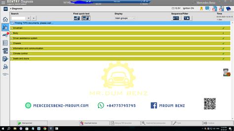 Xentry Diagnosis Xdos Mercedes Benz 032024 Mrdum Benz Remote Programming Coding Diagnostic
