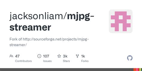 GitHub Jacksonliam Mjpg Streamer Fork Of Sourceforge Net Projects Mjpg Streamer