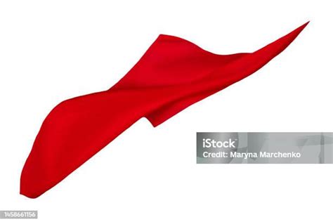 흰색 배경에 색깔 있는 천의 비행 조각 흰색 배경에 날아다니는 빨간 실크 빨강에 대한 스톡 벡터 아트 및 기타 이미지 빨강 개념 개념과 주제 Istock