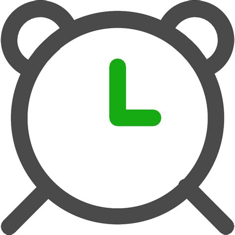 Alarm Clock Table Clock Vector Svg Icon Svg Repo