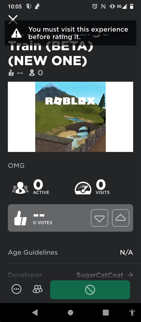 i can t join my game on mobile it says unknown error r robloxgamedev