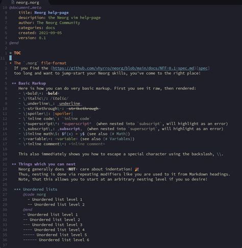 github nvim neorg neorg modernity meets insane extensibility the future of organizing your