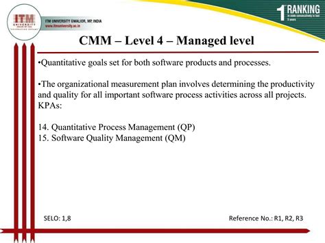 The Sei Capability Maturity Model Cmm Lecture 10docx Business