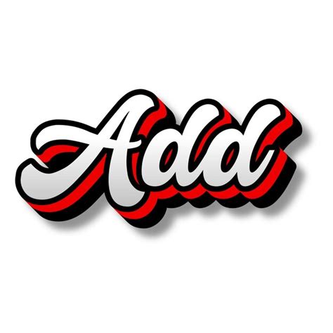 Premium Photo Add Text 3d Silver Red Black White Background Photo 