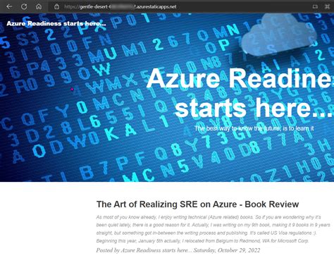 how i migrated my hugo site from azure storage site to azure static web
