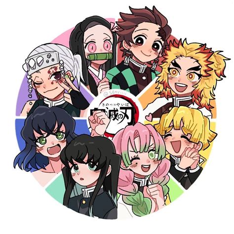 Demon Slayer Cute Fanart