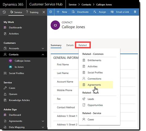 Adobe Sign For Microsoft Dynamics On Premises User Guide
