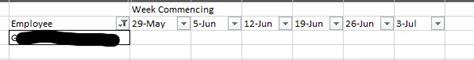 Summing Values Across Multiple Rows By Date Rexcel