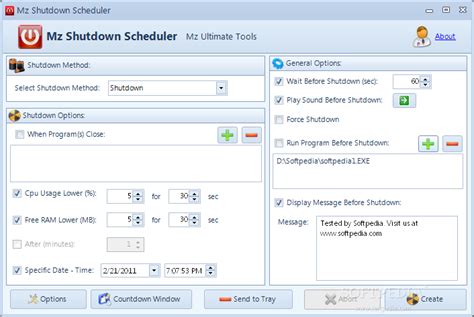 Easy Shutdown Scheduler