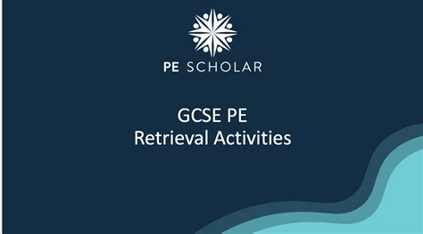Gcse Pe Lesson Starter Retrieval Activities