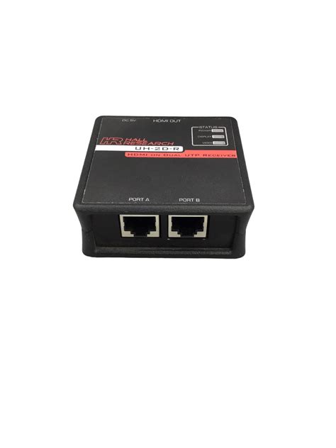Hall Research UH 2D R HDMI On Dual UTP Receiver