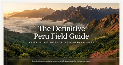 🇵🇪 Peru Travel Faq Essential Information For First Time Visitors
