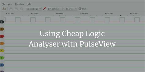 Using Cheap Logic Analyzer With Pulseview Thejesh Gn