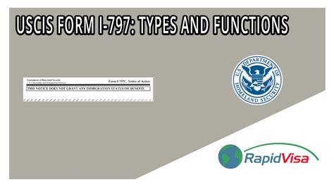 USCIS Form I 797 Types And Functions RapidVisa