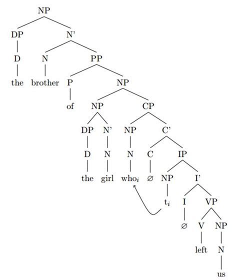 Tree Diagram Linguistics Examples