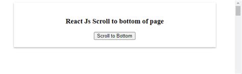 Scrolling In React How To Scroll To An Element