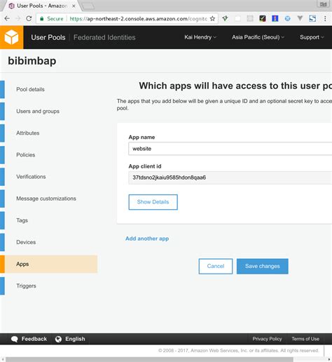 Error Unable To Verify Secret Hash For Client · Issue 253 · Amazon Archivesamazon Cognito