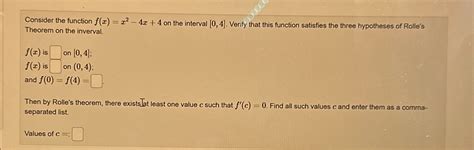 Solved Consider The Function F X X X On The Interval Chegg Com