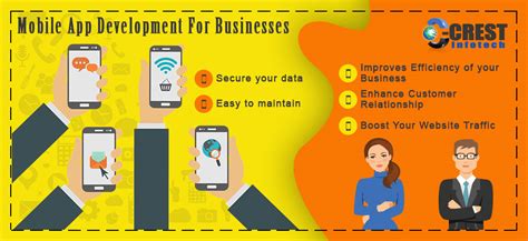 mobile app development for businesses crest infotech