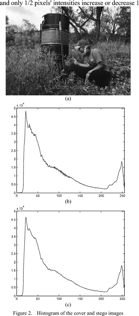 figure 3 from steganalysis of lsb matching based on histogram features