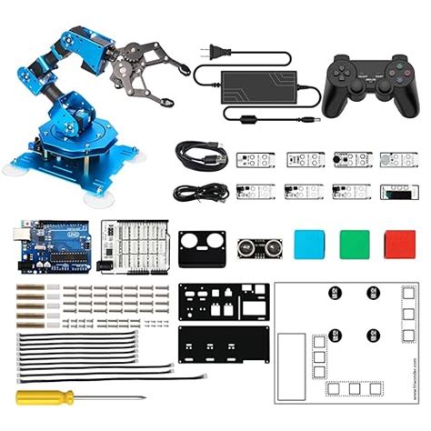 Xarm Uno Robotic Arm 6dof Robot Arm Kit With Secondary Development Compatible With Arduino Ide