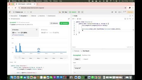 Leetcode Valid Anagram Youtube
