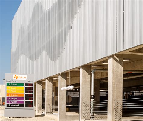 Ut Dallas Parking Structure Form Metal Systems Portfolio