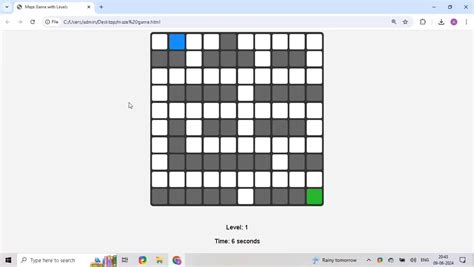Ansh Kulshrestha On Linkedin Mazegame Html Css Javascript