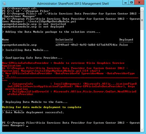 Installing Scom 2012 Visio Dashboards In Sharepoint 2013 Scom