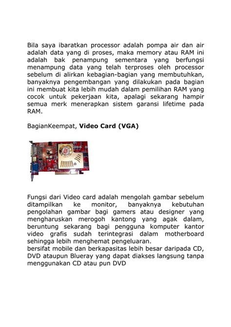 Bagian Bagian Cpu Komputer Pdf